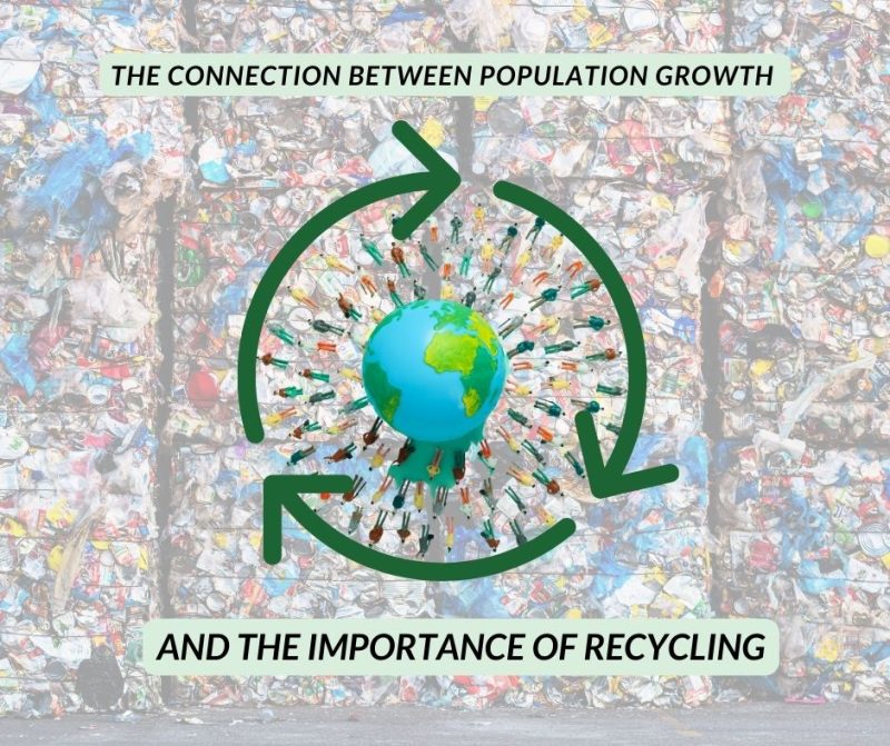 The Connection Between Population Growth and the Importance of Recycling