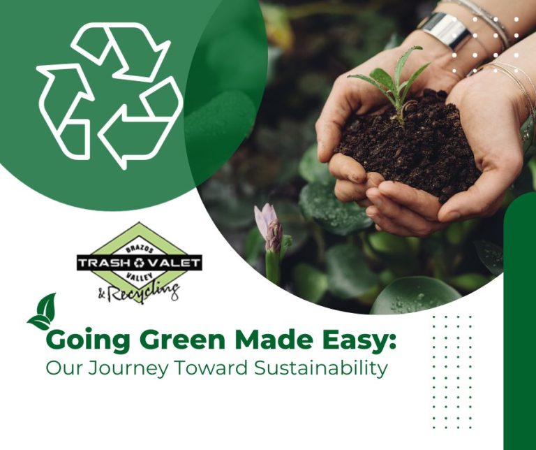 Going Green Made Easy: Our Journey Toward Sustainability - BV Trash ...